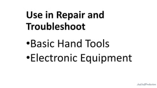 Chs basic tools and equipment | PPTX