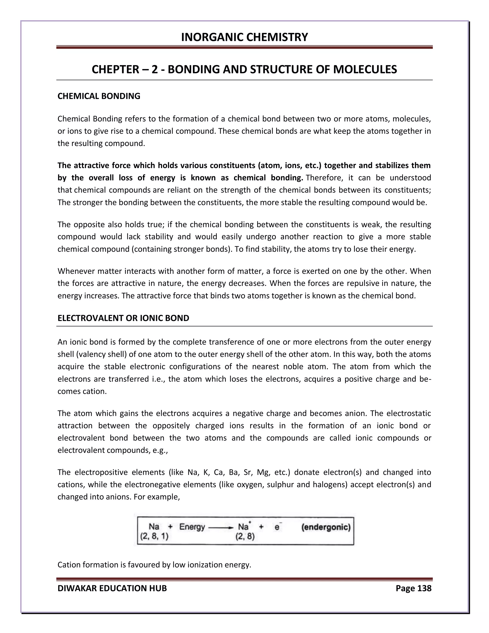 CSIR NET Chemical Science [Chemsirtry] Book PDF [Sample PDF] | PDF