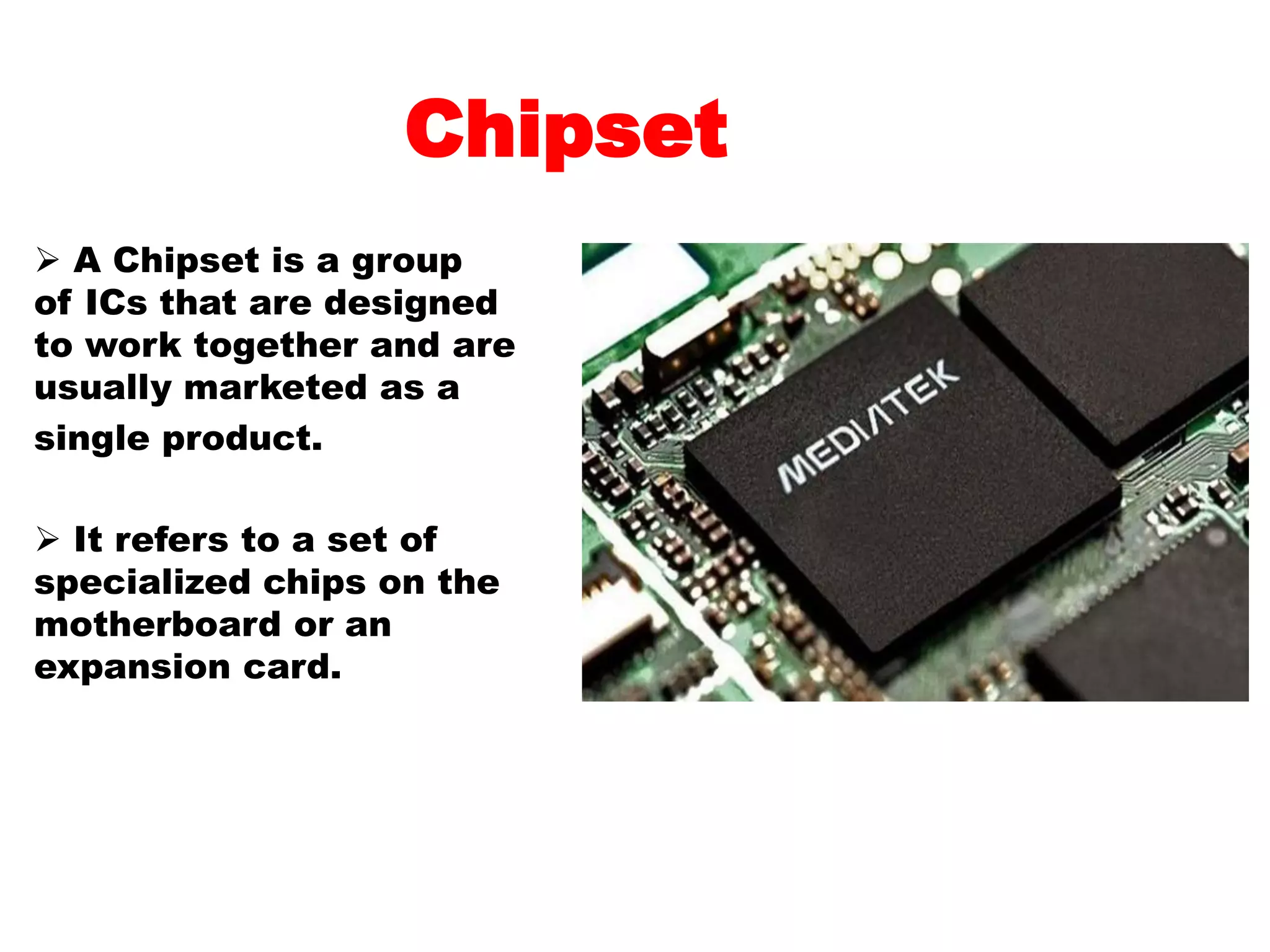 Chipset PowerPointPresentation | PPTX