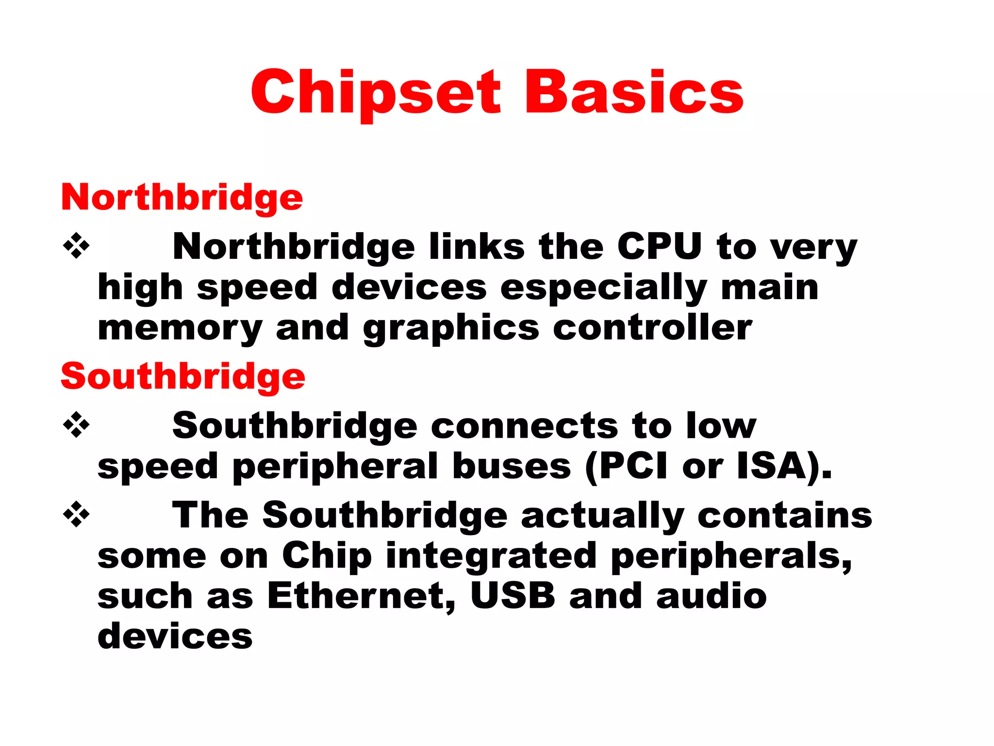 Chipset PowerPointPresentation | PPTX