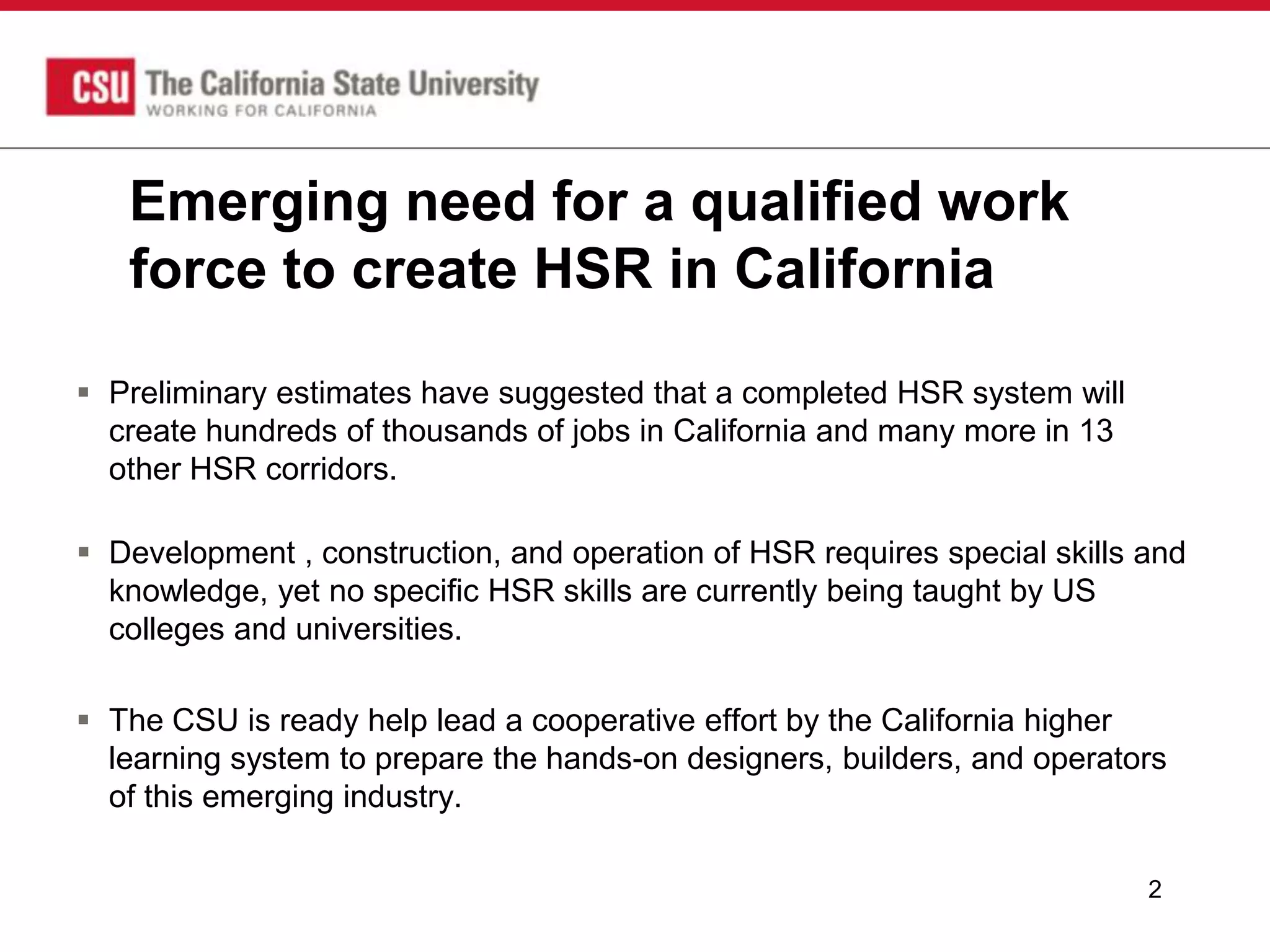 CHSRA presentation | PPTX