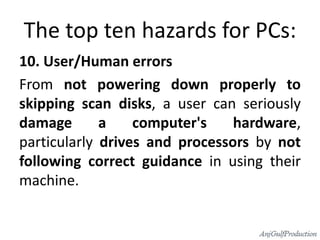 Chs safety and hazard | PPTX