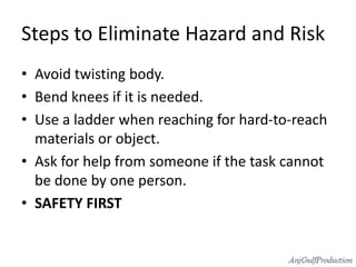 Chs safety and hazard | PPTX