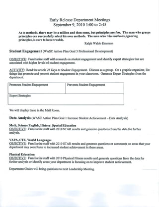CHS Student Engagement Form | PDF