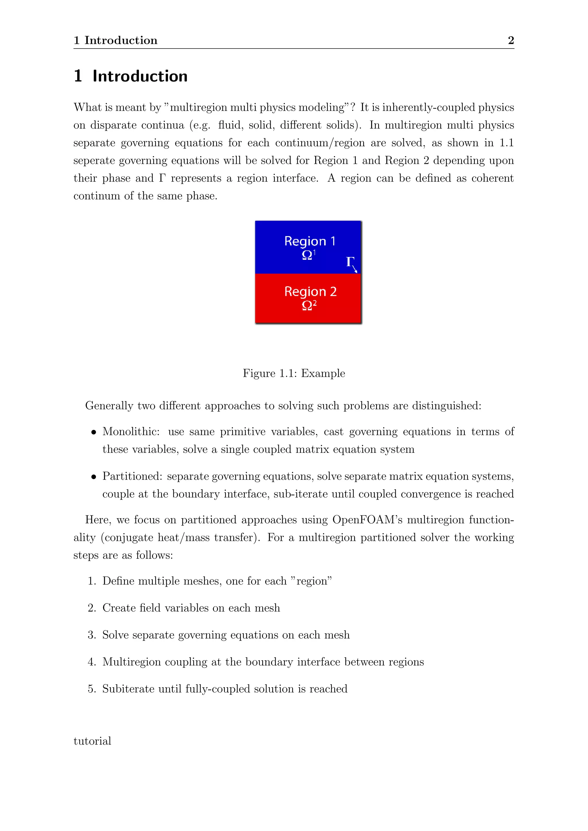 Tutorial To Set Up A Case For Chtmultiregionfoam In Openfoam 200