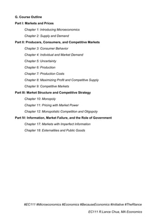 EC111 Syllabus Sy14-15 | PDF