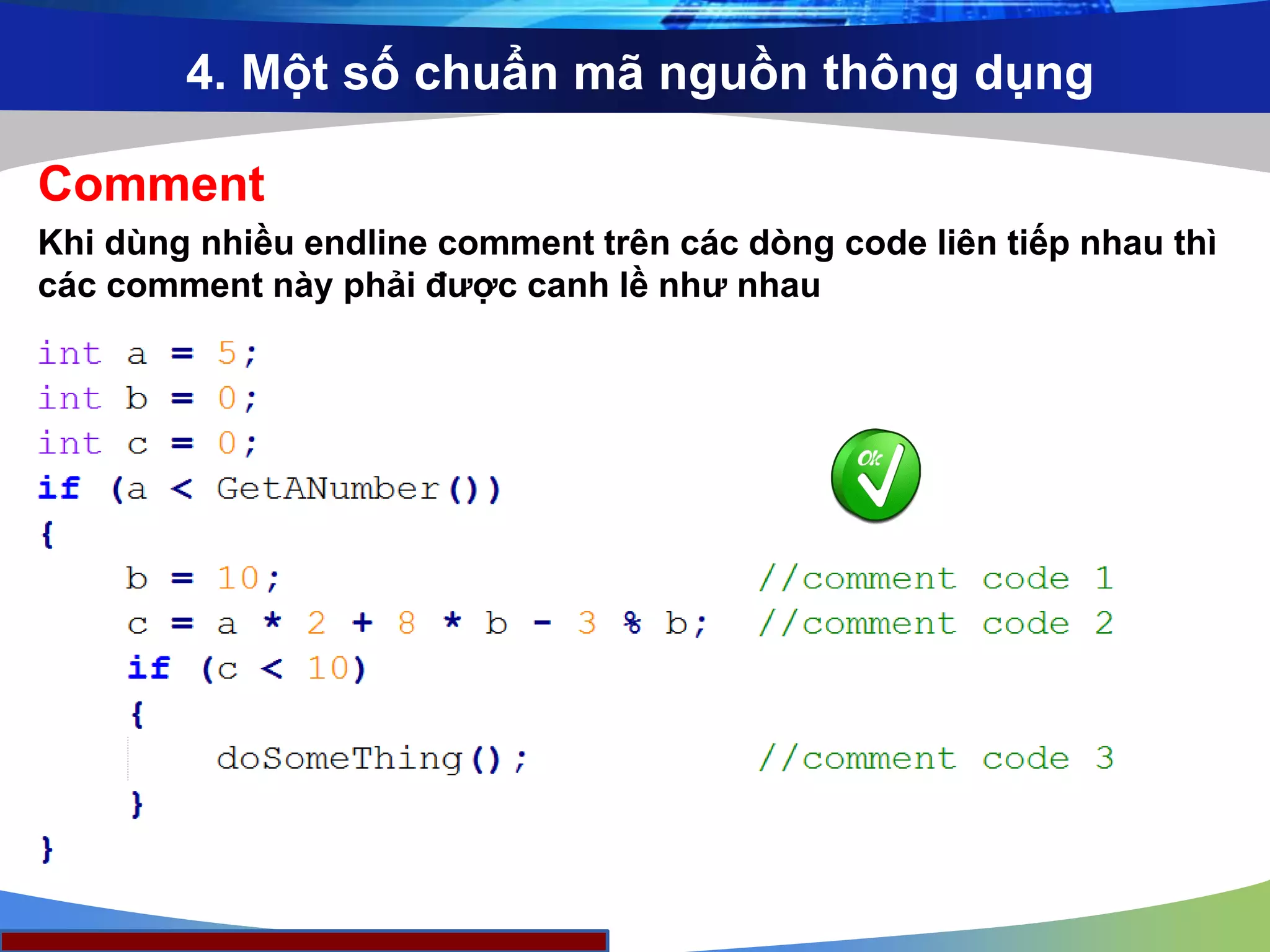 Coding Standard (Chuẩn Mã Nguồn) | PPTX