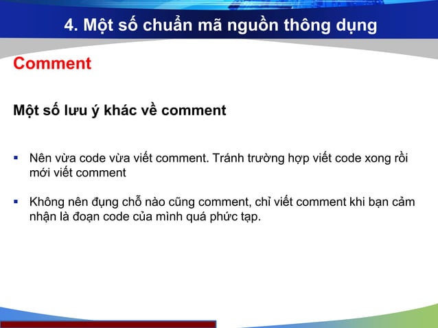 Coding Standard (Chuẩn Mã Nguồn) | PPTX