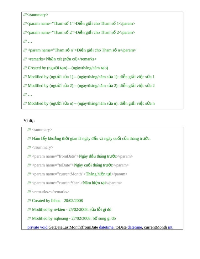 Chuan viet code va thiet ke giao dien trong C# | PDF