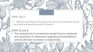 United Nations Program Flow | PDF