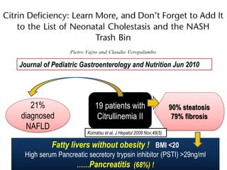 CITRIN DEFICIENCY | PPTX | Endocrine and Metabolic Diseases | Diseases ...