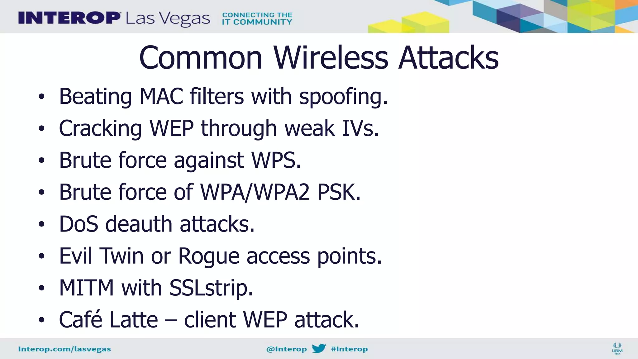 Demystifying Wireless Security Using Open Source Options | PPTX