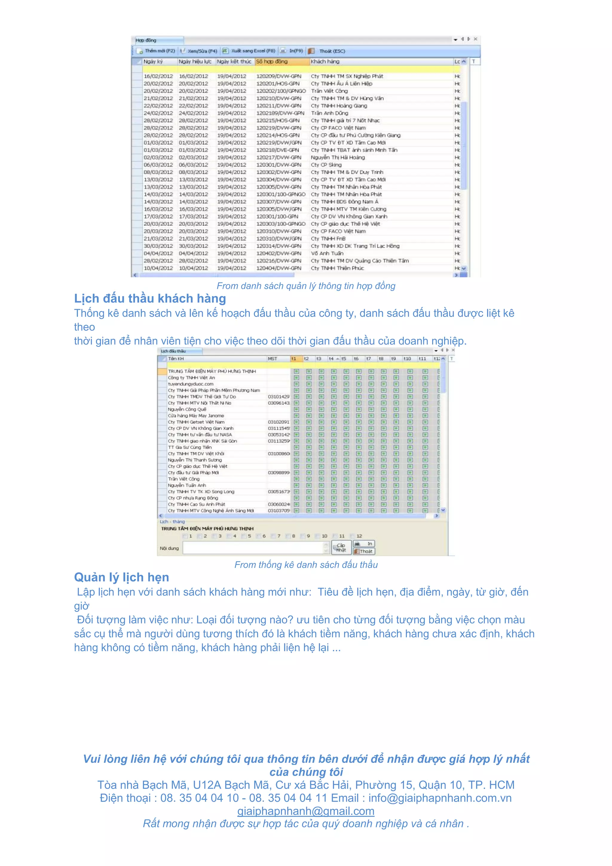 Chuc nang phan mem quan ly khach hang crm | PDF