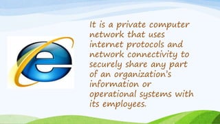 The Internet and Its Importance | PPTX