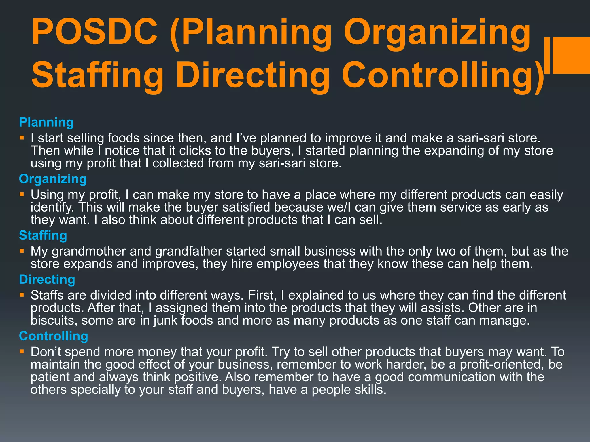 POSDC Interview | PPTX