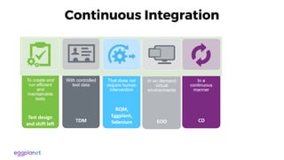 6 Steps to Implementing a World Class Testing Ecosystem Final | PPT