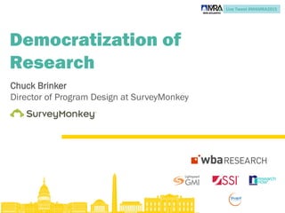 Democratization of Research | PDF