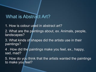 Elements of Art: Line, Color & Value | PPTX