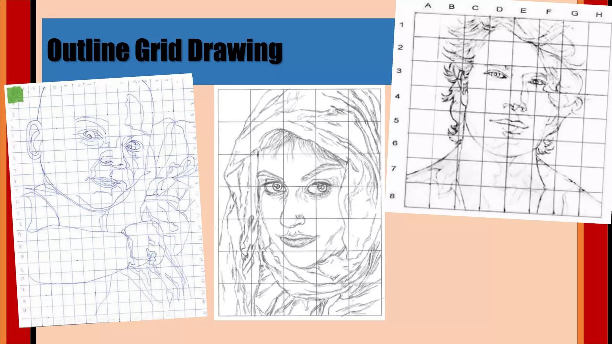 Chuck close inspired portraits instructions | PPTX