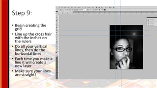 Chuck close inspired portraits instructions | PPTX