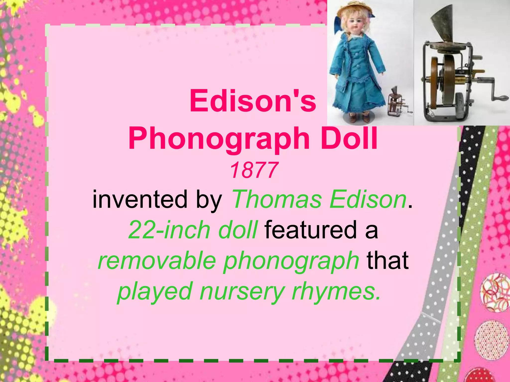 History of Dolls | PPTX