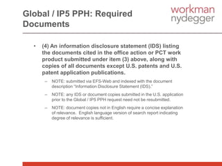 Navigating the Patent Prosecution Highway | PPTX