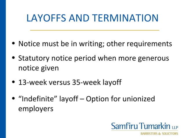 Employmant Standards Act Compliance | PPT