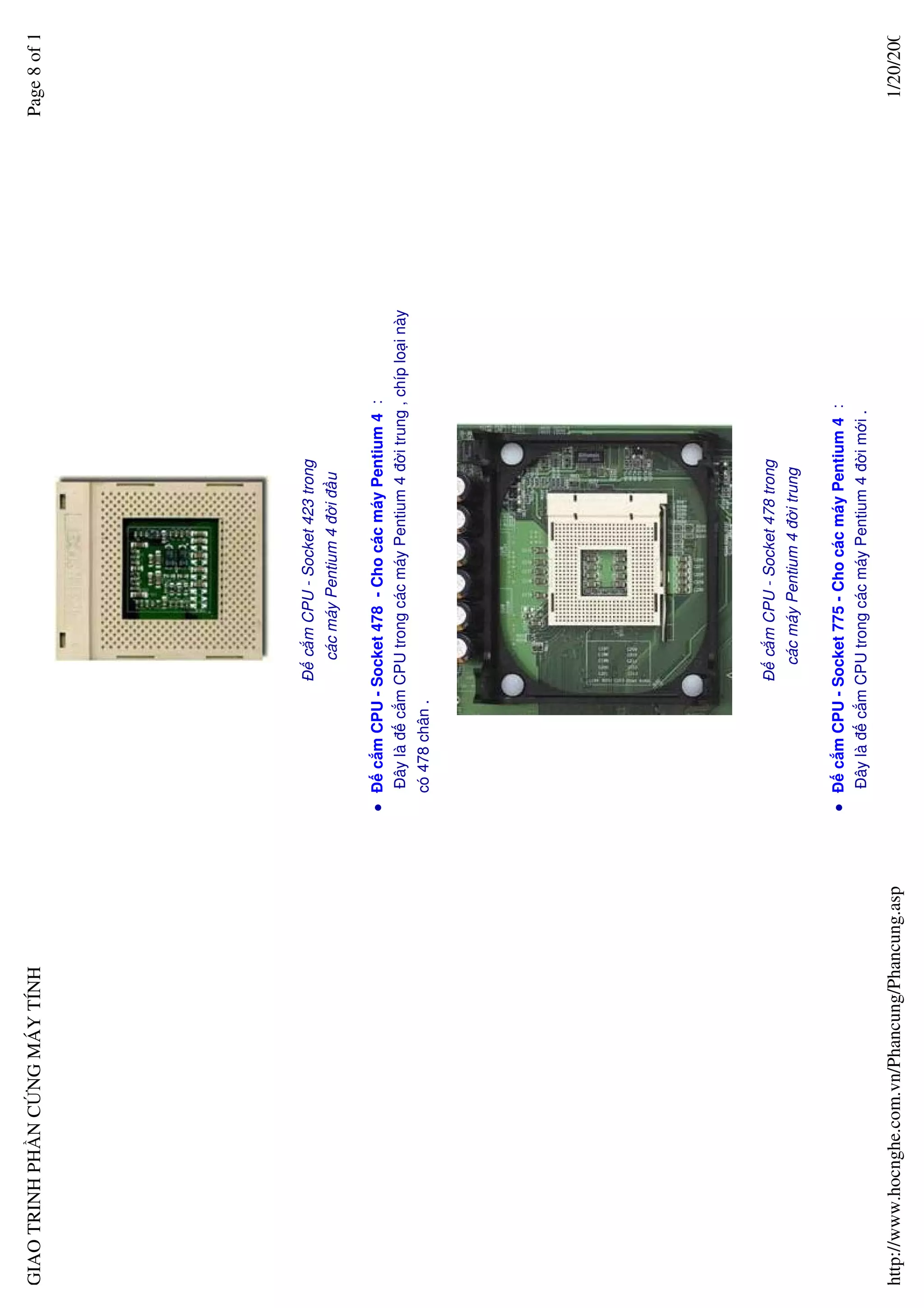 Chuc nang va linh kien cua main board | PDF | Free Download