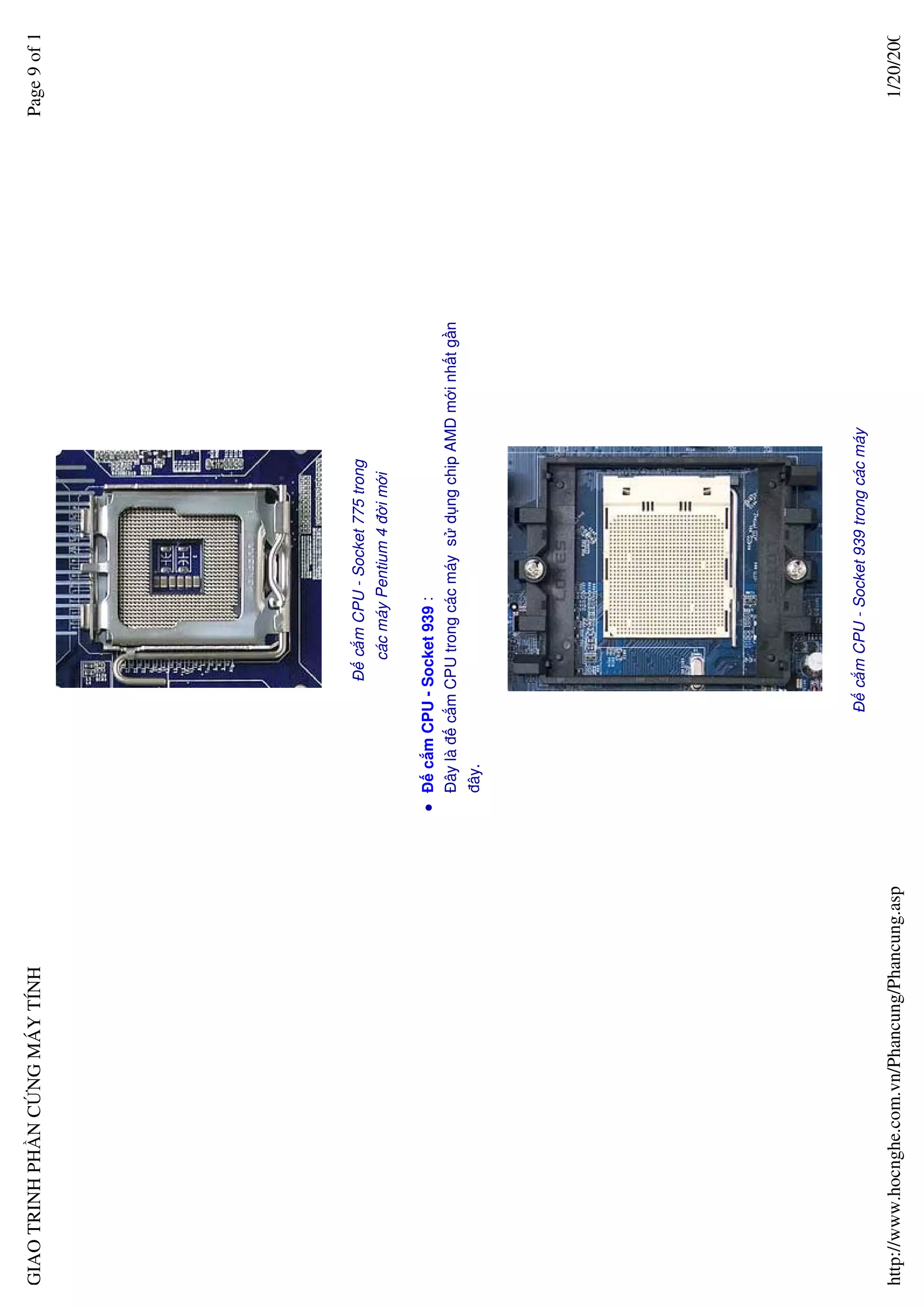 Chuc nang va linh kien cua main board | PDF | Free Download