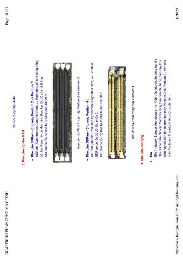 Chuc nang va linh kien cua main board | PDF | Free Download