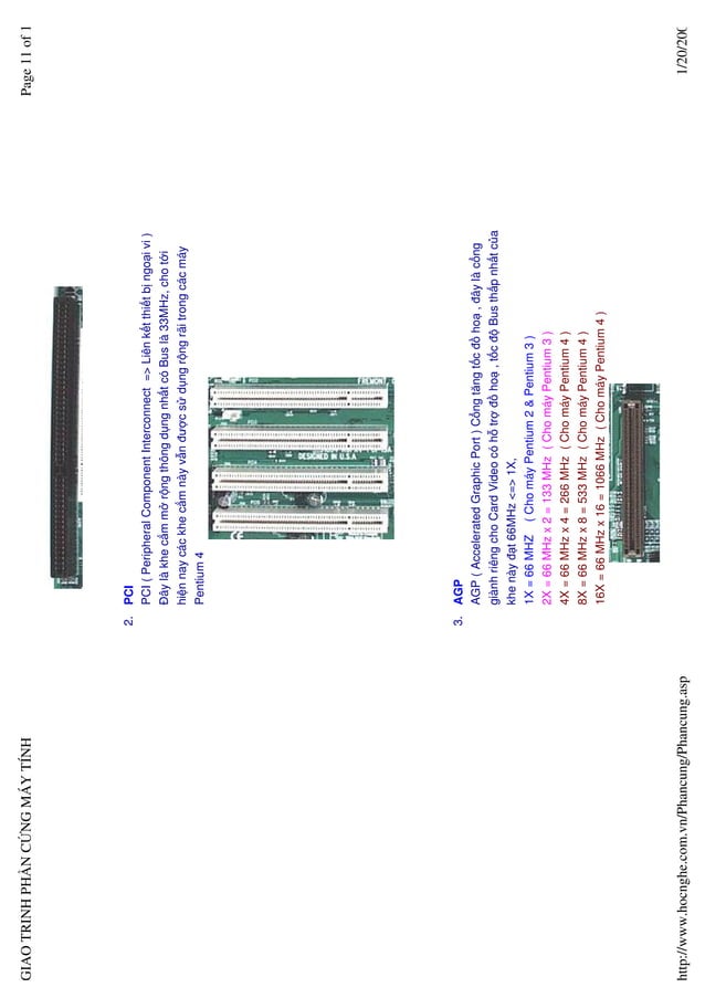 Chuc nang va linh kien cua main board | PDF | Free Download