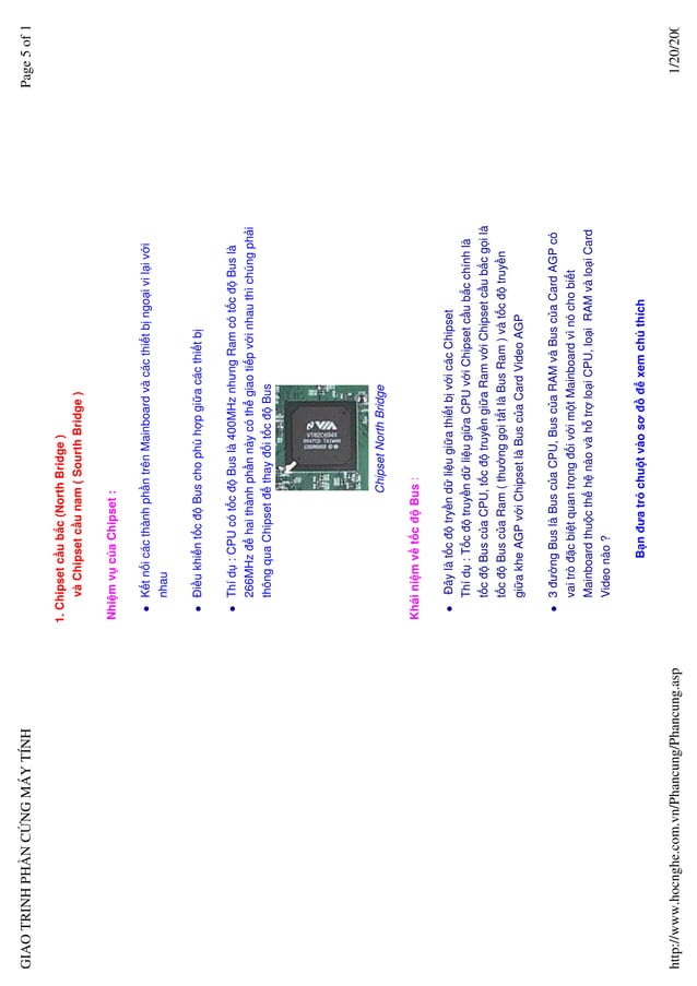 Chuc nang va linh kien cua main board | PDF | Free Download