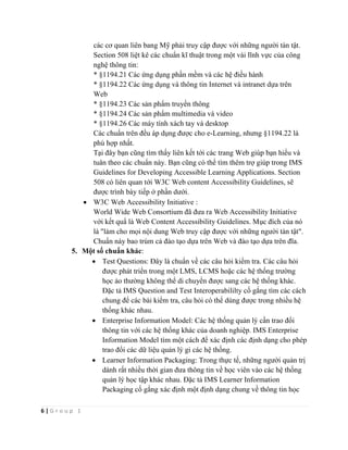 Chude1 elearning nhom1 | PDF