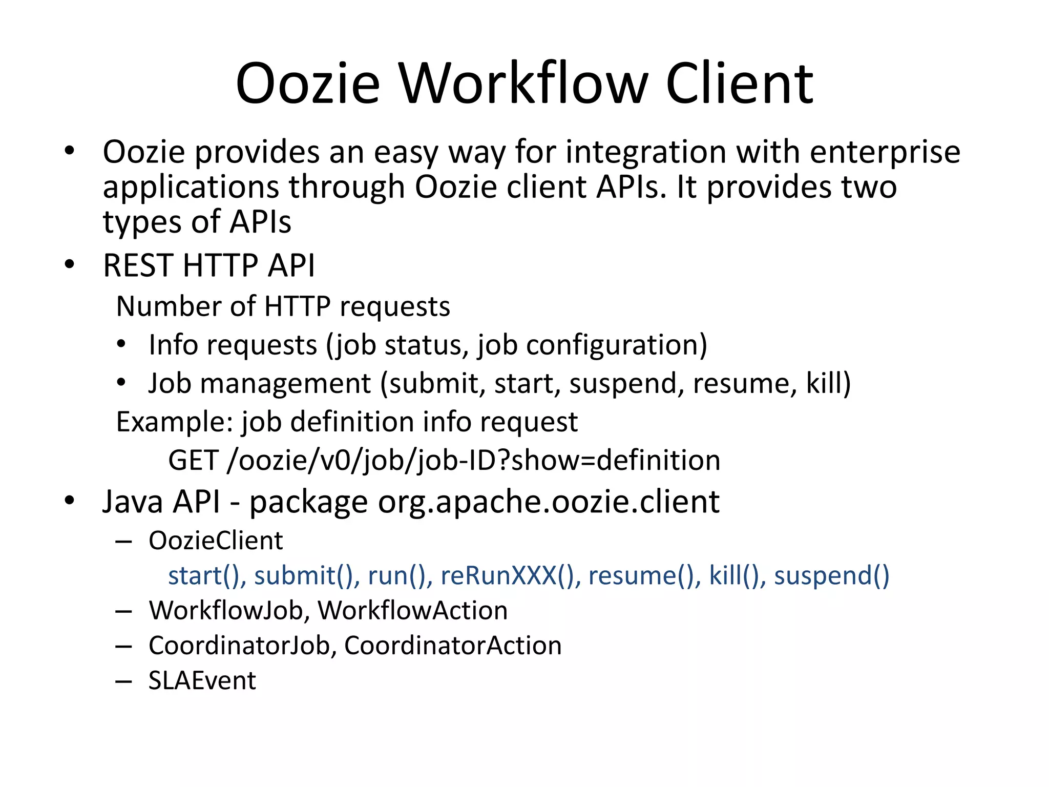 Everything you wanted to know, but were afraid to ask about Oozie | PPTX