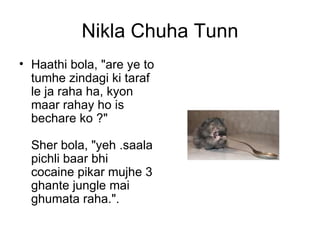 Chuha Aur Sher | PPT