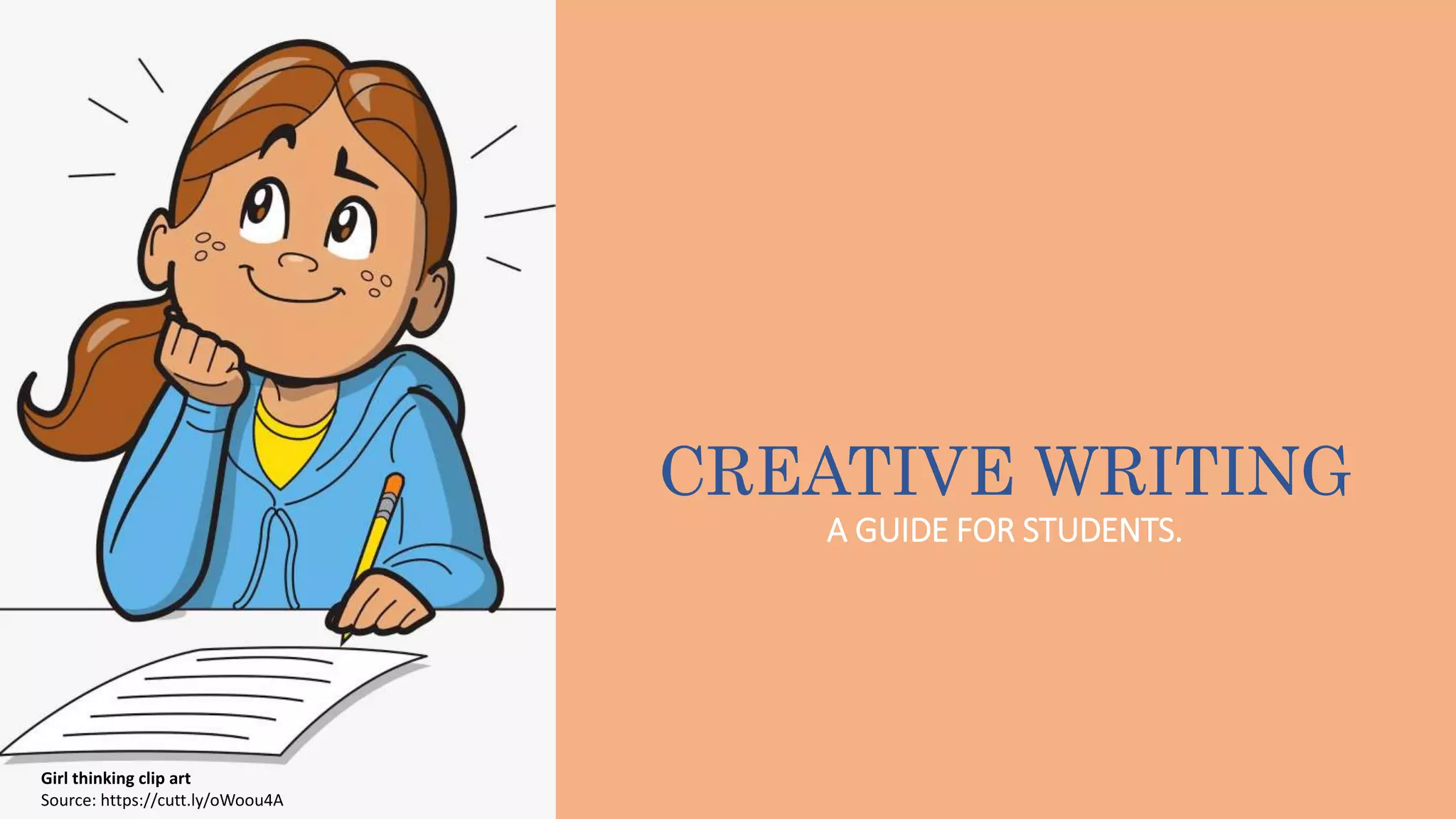 Creative writing | PPTX