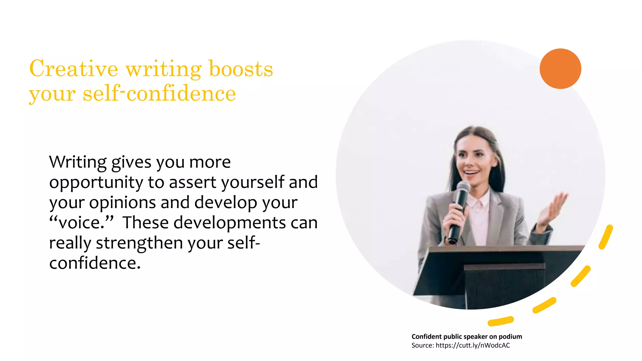 Creative writing | PPTX