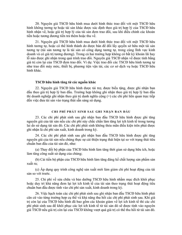 Chuẩn mực-3.-tai-san-huu-hinh | PDF