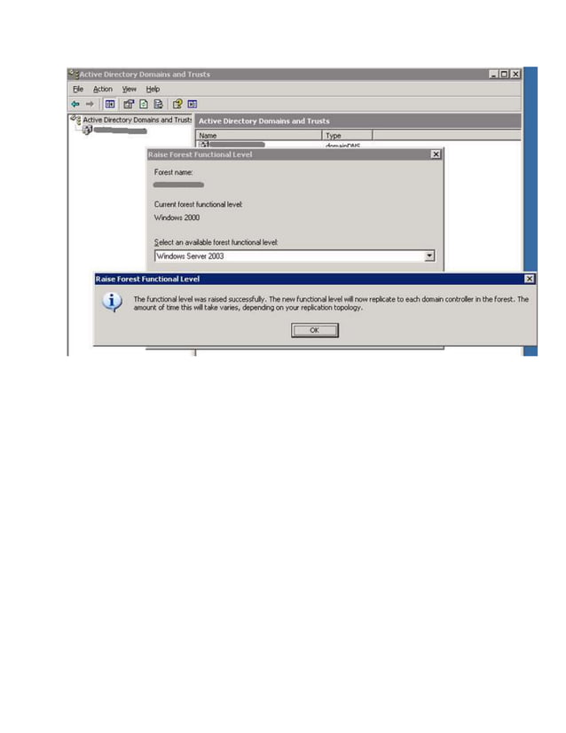 Chuẩn bị kế hoạch nâng cấp domain controller windows 2003 lên 2008 2012 | DOCX