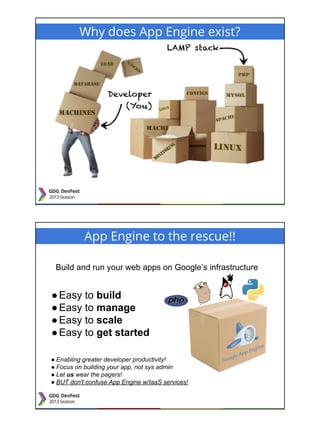Google App Engine and Cloud Overview | PDF