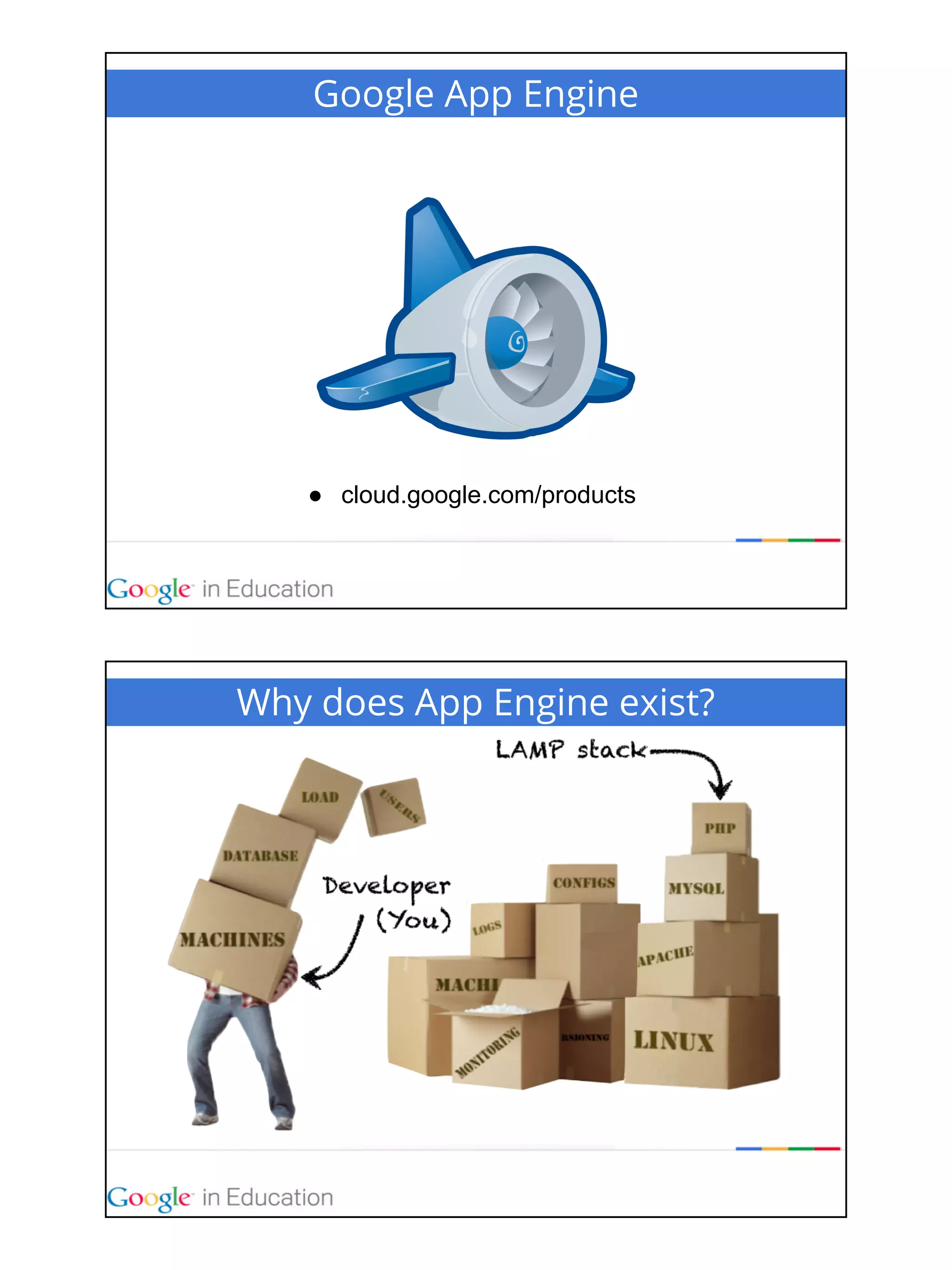 EduCause: Google Cloud Platform... and more! | PDF