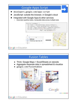 EduCause: Google Cloud Platform... and more! | PDF | Cloud Computing | Internet