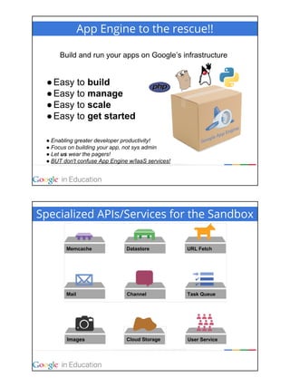 EduCause: Google Cloud Platform... and more! | PDF | Cloud Computing | Internet