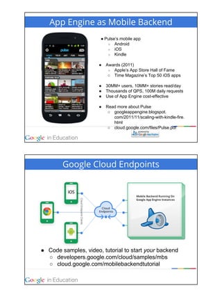 EduCause: Google Cloud Platform... and more! | PDF | Cloud Computing | Internet