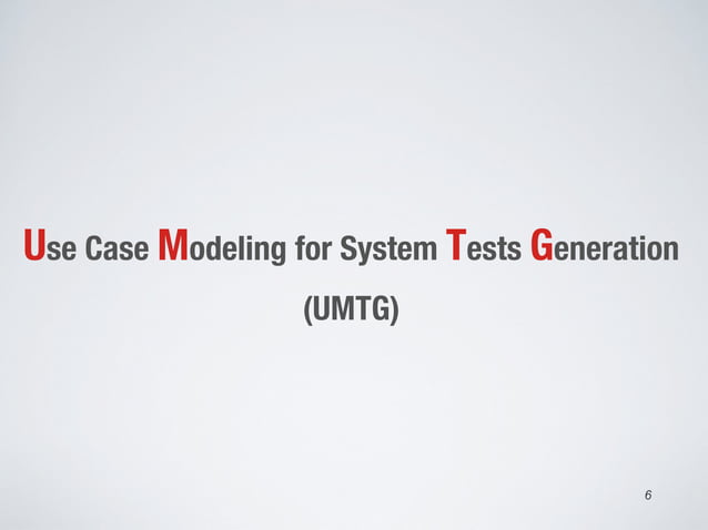Automatic Generation Of System Test Cases From Use Case Specifications
