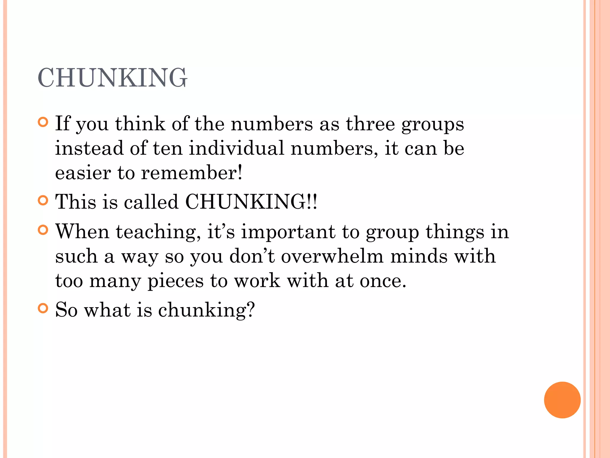 Chunking | PPT