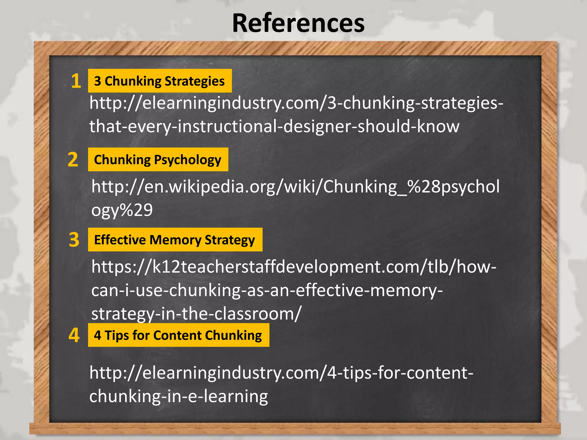 Basics of Content Chunking | PPTX