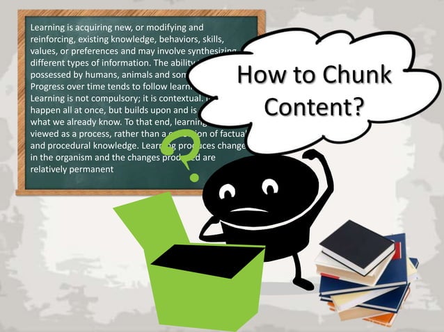 Basics of Content Chunking | PPTX | IT and Internet Support | Internet