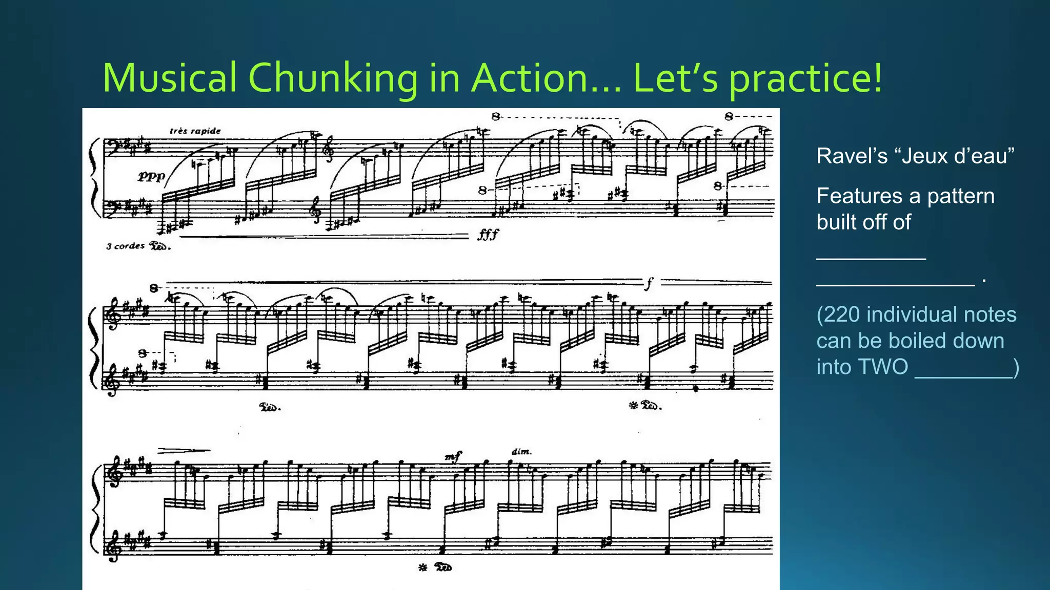 Chunkingmusictheorydemo | PPT