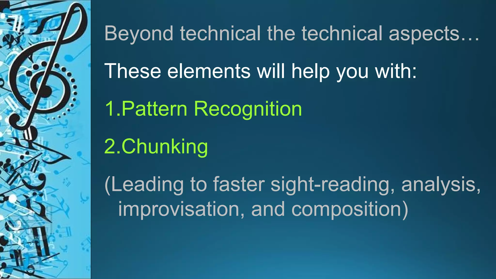 Chunkingmusictheorydemo | PPT